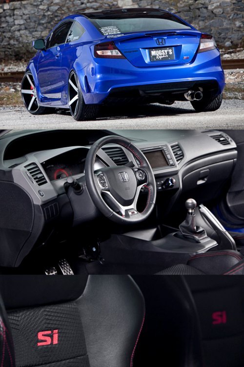 Бюро Fox Marketing прорекламировало мотор 2.4 на купе Honda Civic Si (Новости автомобилей Хонда ...